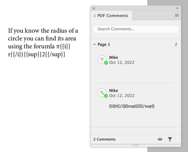 A Script for Formatting Acrobat PDF Comments in InDesign | CreativePro ...