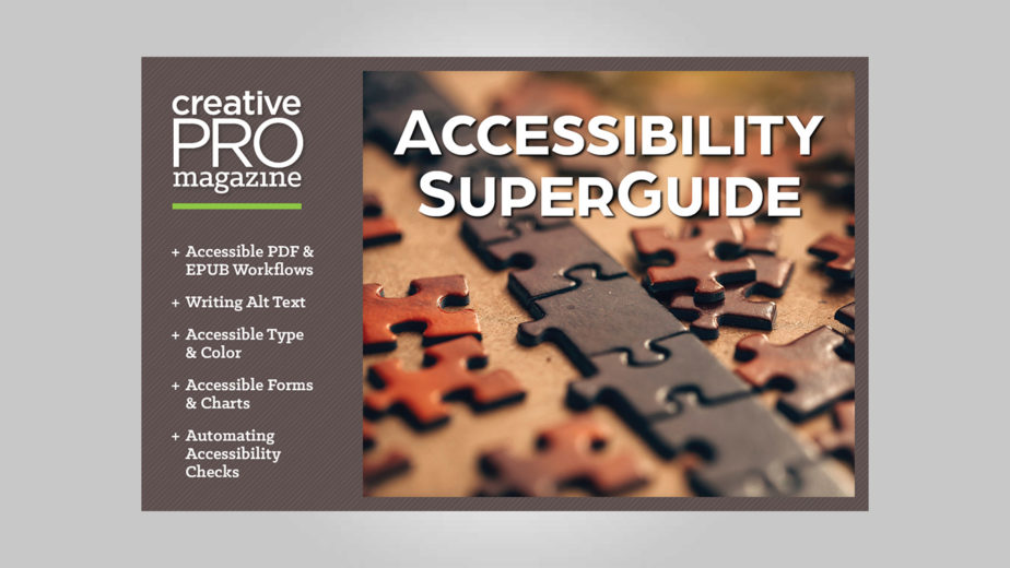Accessibility SuperGuide - CreativePro Network