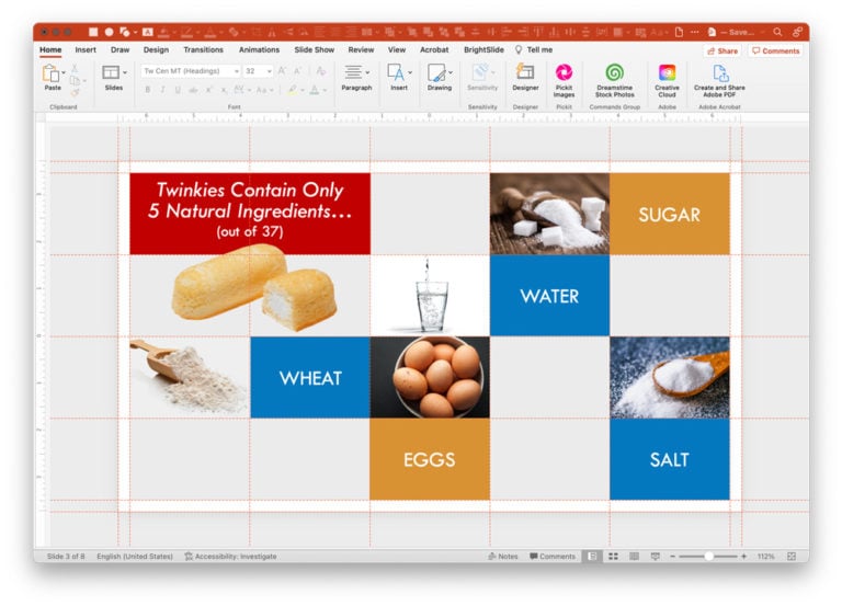 Setting Up a Design Grid in PowerPoint