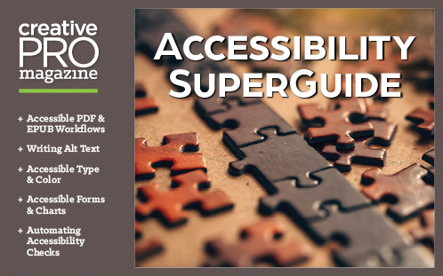 The CreativePro Accessibility SuperGuide | CreativePro Network
