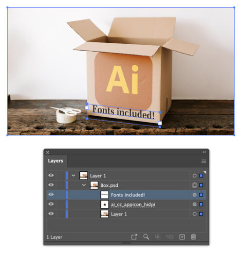 How to Package Fonts from Photoshop Files Using Illustrator