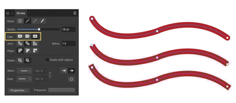 Working with Strokes in Affinity Designer
