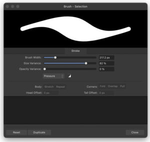 Working with Strokes in Affinity Designer