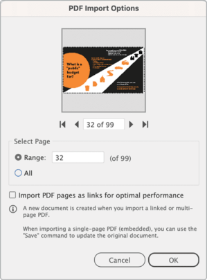 From PowerPoint to InDesign