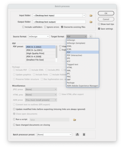 Peter Kahrel’s Long Document Scripts for InDesign