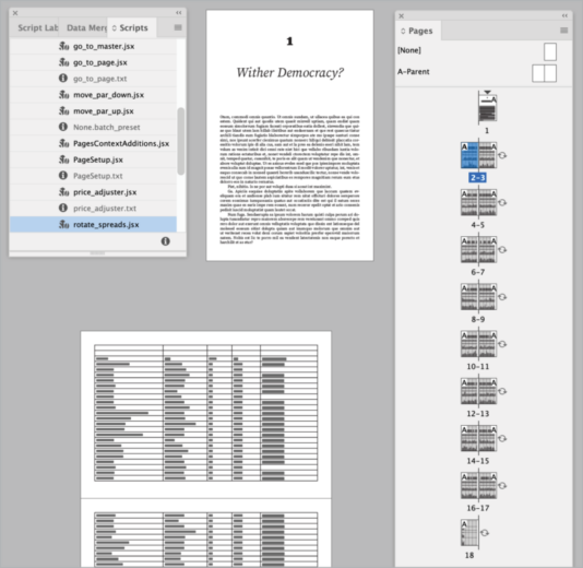 Peter Kahrel’s Long Document Scripts for InDesign