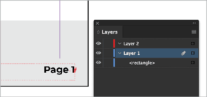 Using Layers in InDesign