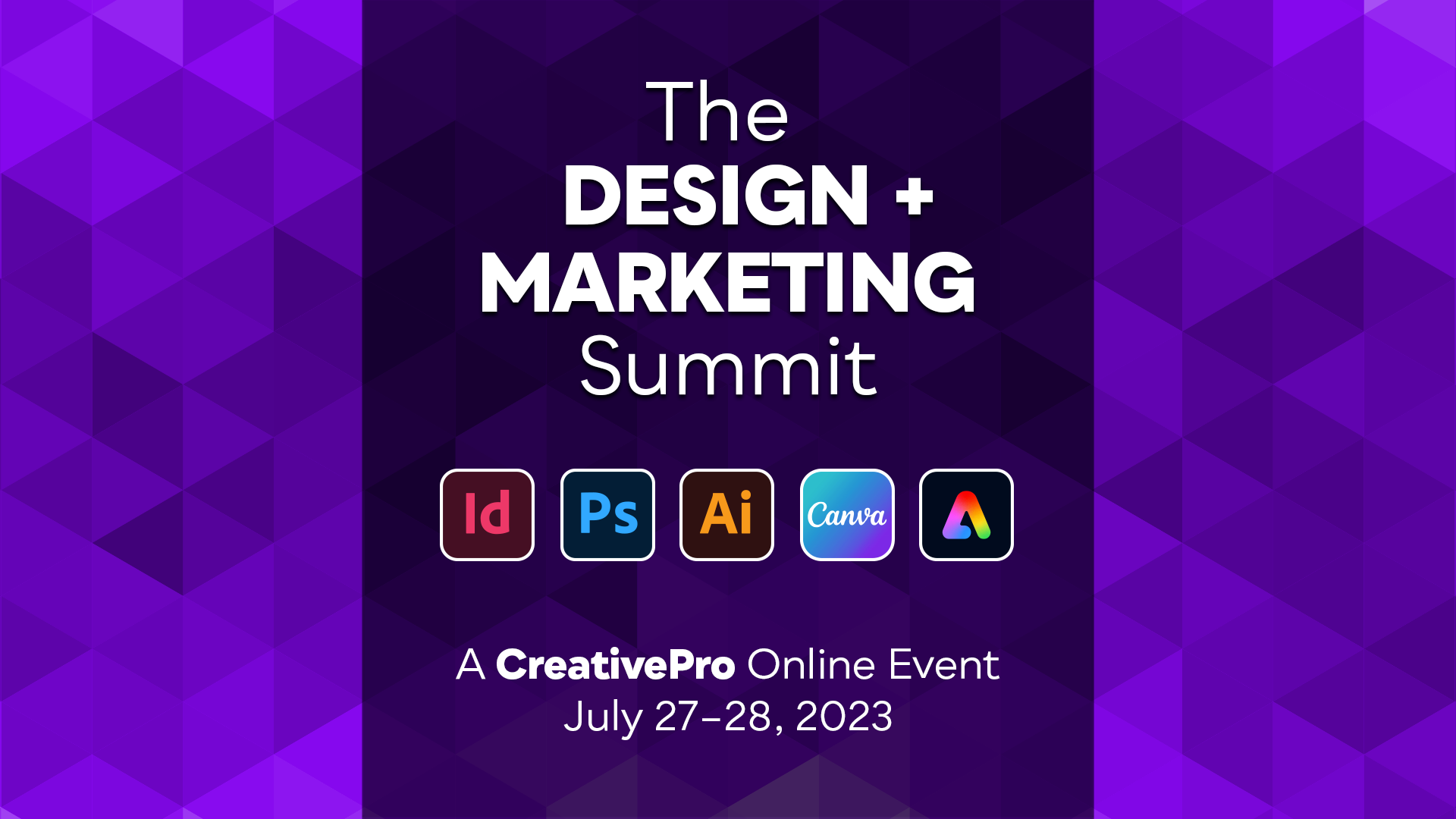 Speaker Assets for The Design + Marketing Summit 2023
