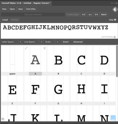How to Create a Font with Illustrator and FontSelf | CreativePro Network