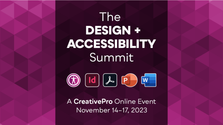Speaker Assets for The Design + Accessibility Summit 2023