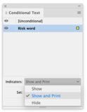 A Script to Flag Certain Words in InDesign