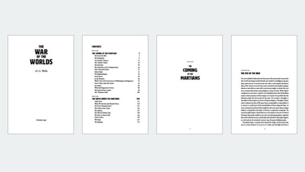 InDesign Template: Novel | CreativePro Network