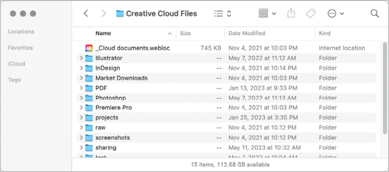Creative Cloud Storage: Where Does Your Work Go?