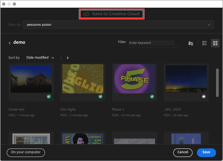 Creative Cloud Storage: Where Does Your Work Go? | CreativePro Network