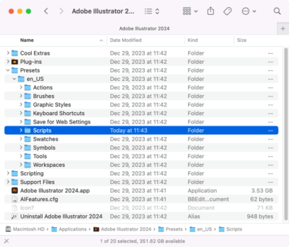 How to Install Scripts in Adobe Illustrator | CreativePro Network
