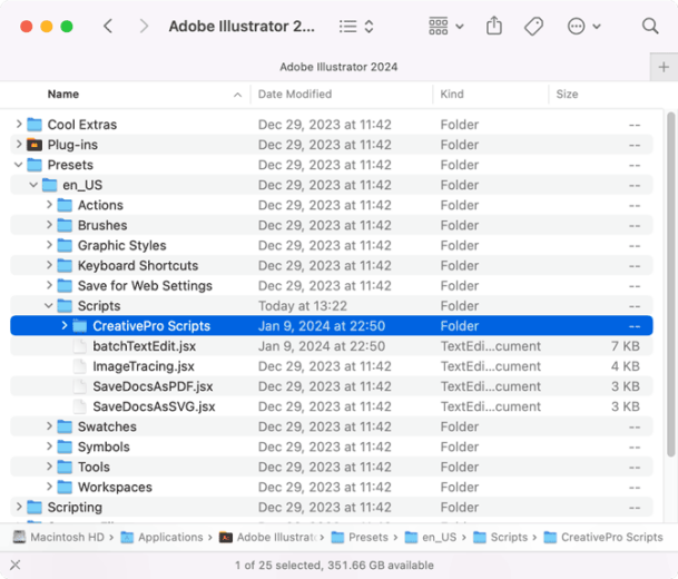 How to Install Scripts in Adobe Illustrator | CreativePro Network