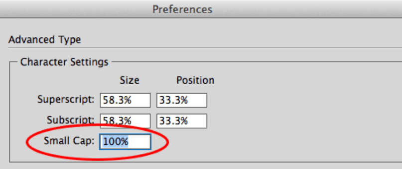 InType: Know Your Small Caps