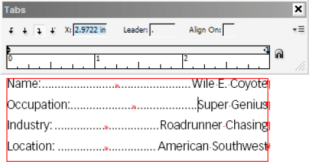 Working with Tabs in InDesign | CreativePro Network