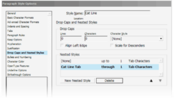 Working with Tabs in InDesign