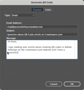 How to Make QR Codes in InDesign