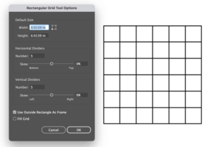 How to Make a Table in Illustrator