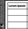 How to Make a Table in Illustrator