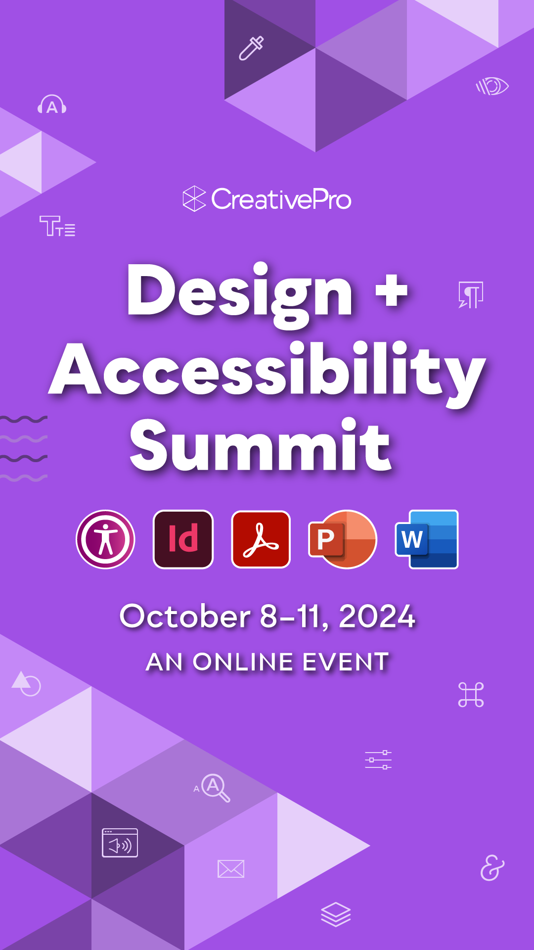Speaker Assets for The Design + Accessibility Summit 2024