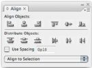 Aligning and Distributing Objects in InDesign