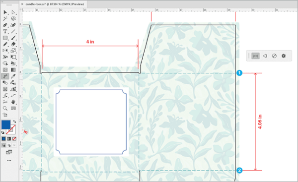 Using the Dimension Tool in Illustrator