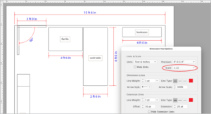 Using the Dimension Tool in Illustrator
