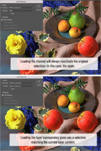 Saving Selections with Channels in Photoshop