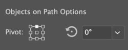 Placing Objects on a Path in Illustrator