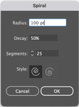 How to Make a Spiral in Illustrator