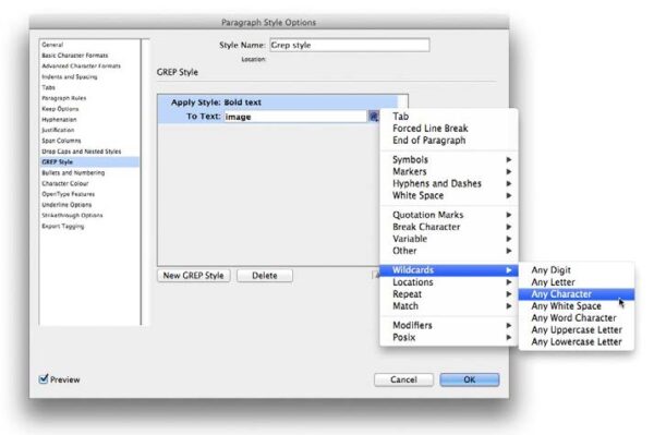 Getting Started with GREP Styles in InDesign | CreativePro Network