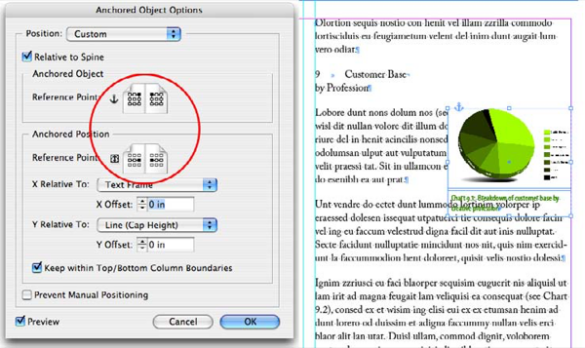 Working with Anchored Objects in InDesign