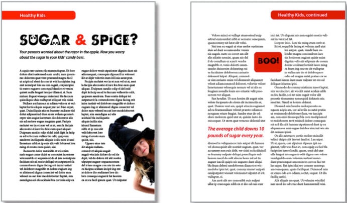 Using Text Wrap in InDesign