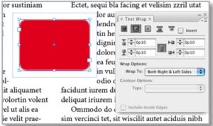 Using Text Wrap in InDesign
