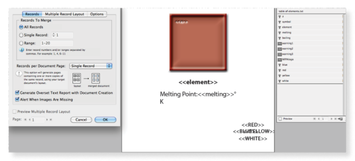 How to Use InDesign’s Data Merge Feature