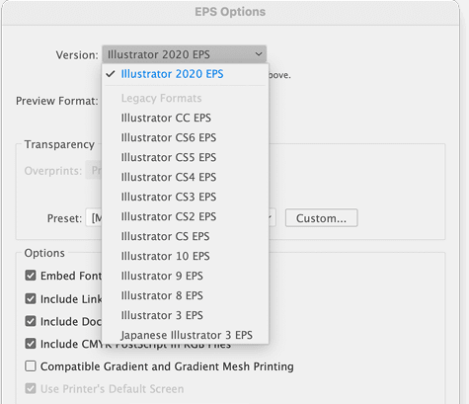 Understanding Illustrator File Formats | CreativePro Network