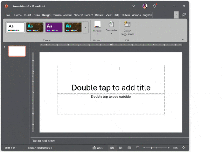 How to Customize the Quick Access Toolbar in PowerPoint