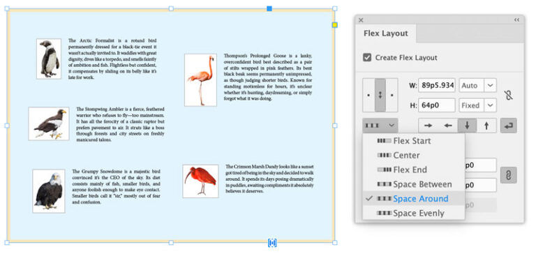 Getting Started with Flex Layout in InDesign