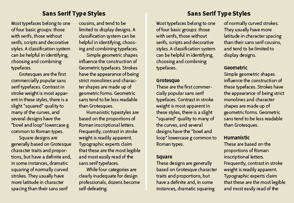 TypeTalk 10 Ways To Increase Readability And Create Inviting Text 