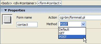 Connecting an HTML Form with a CGI Script | CreativePro Network